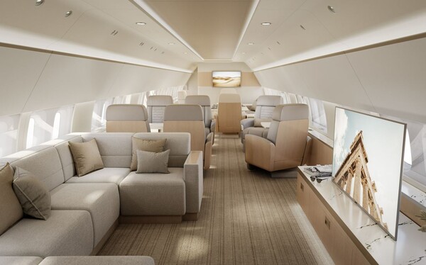 보잉, 럭셔리 항공기 객실 옵션 'BBJ 셀렉트' 출시