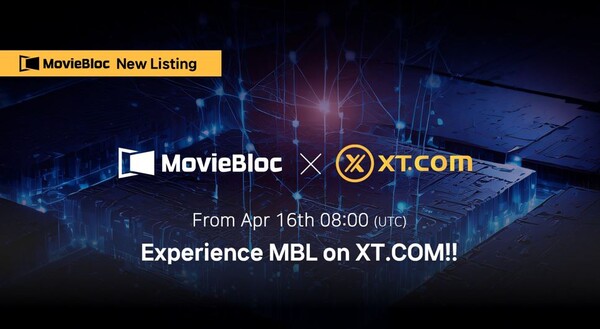 무비블록(MBL), 16일 엑스티닷컴 거래소 상장